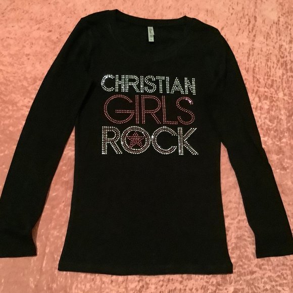 Tops | Christian Girls Rock Tee | Poshmark
